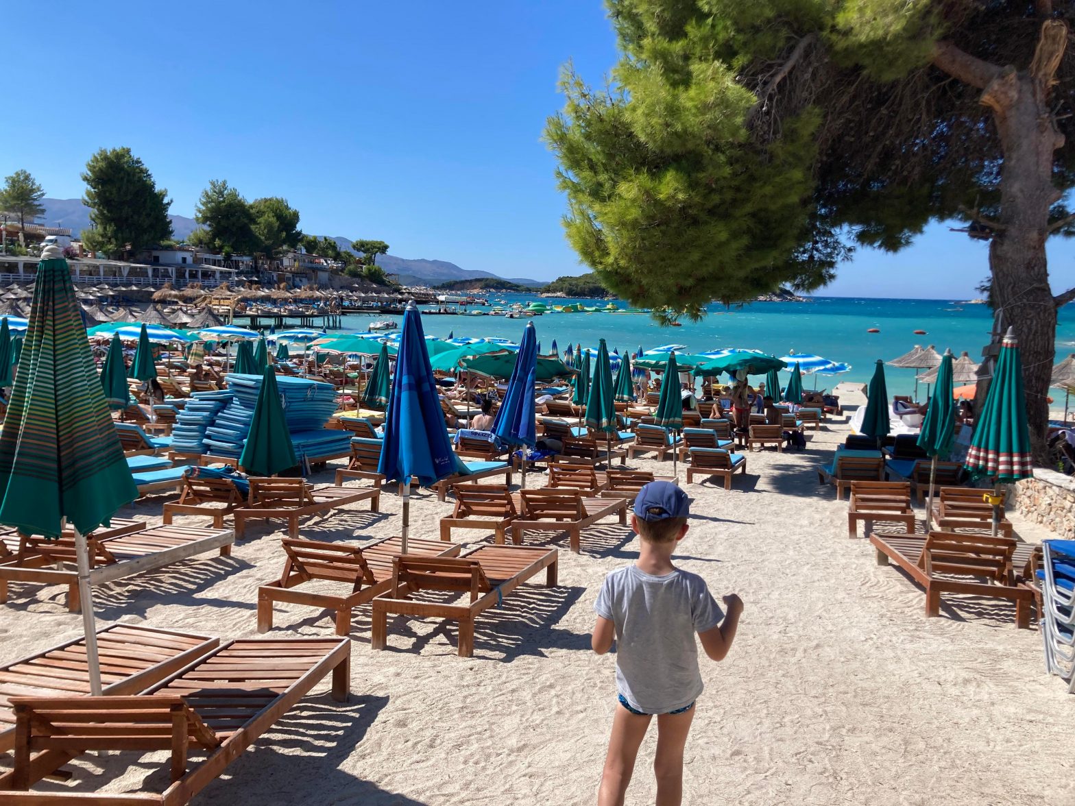 The one with the beach holiday in Ksamil, Albania